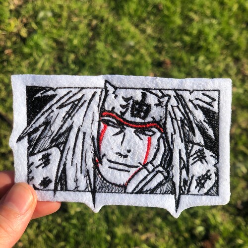 Anime Character Embroidered Patch - Etsy
