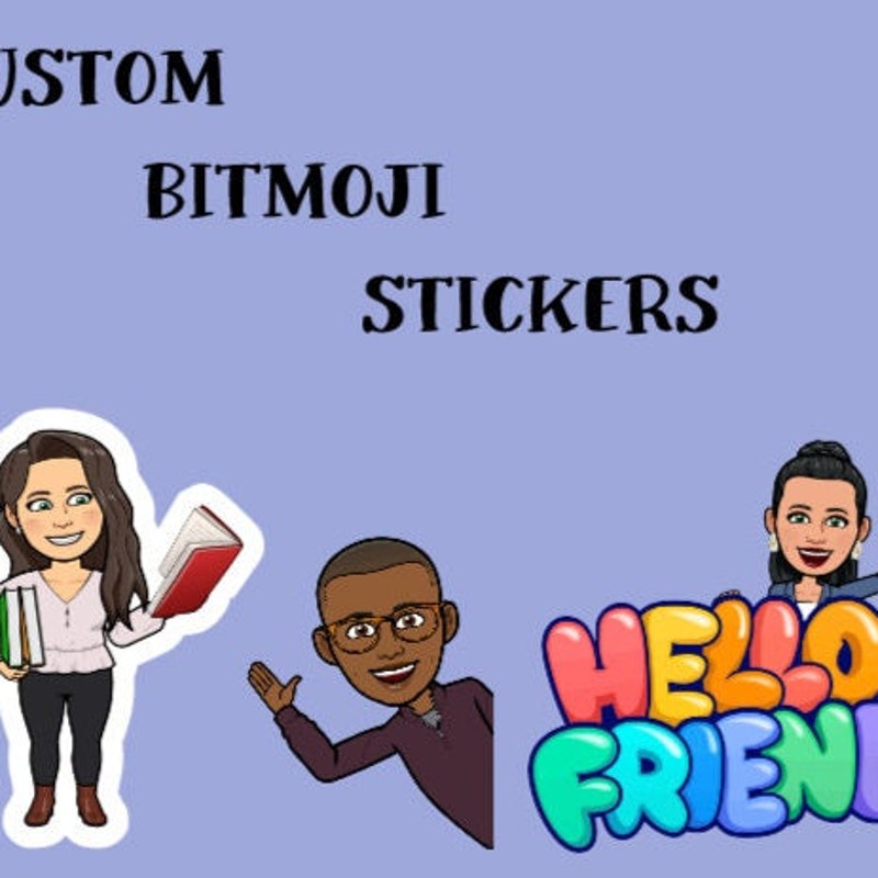 Bitmoji - Etsy