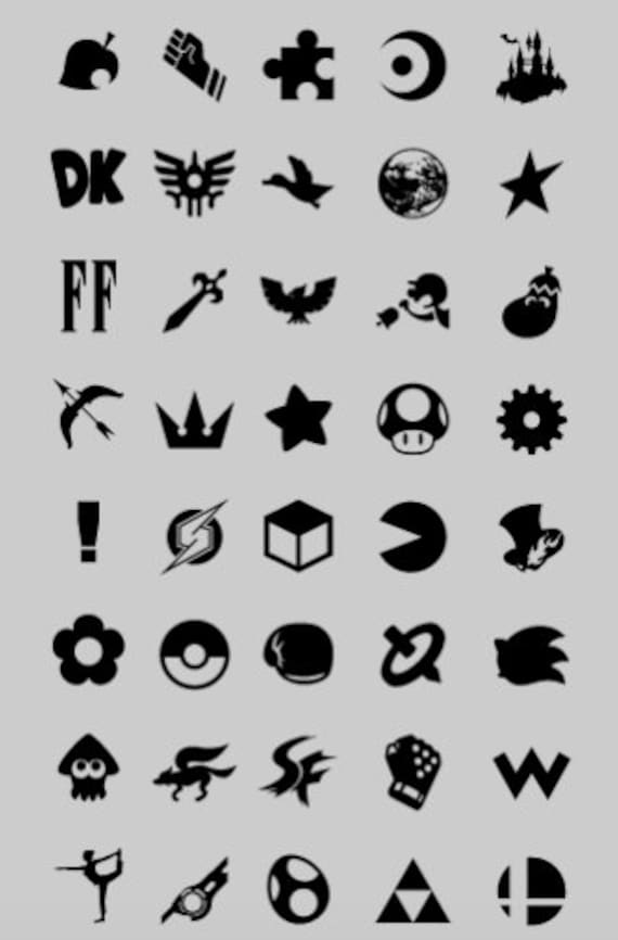 Smash Bros Character Logo A Full Guide To Super Smash Bros. Ultimate's