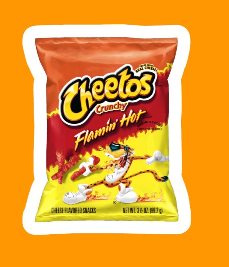 Hot Chips Stickers Hot Cheetos Sticker Takis Blue Takis Hot Fries ...