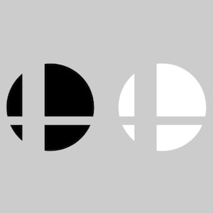 Super Smash Bros Ultimate Logo Character Symbols 5 Inch Vinyl Decal ...