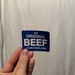 Fx's the Bear Inspired Vinyl Sticker Original Beef of Chicagoland Yes ...