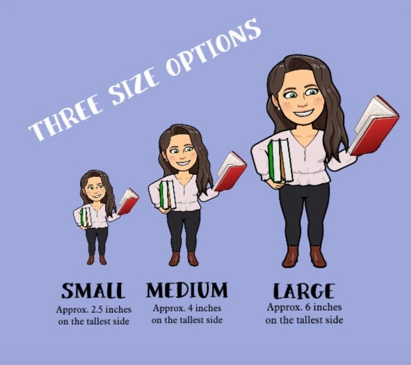 Custom Bitmoji Avatar Stickers-i Turn Your Bitmoji Into a Sticker! Door ...