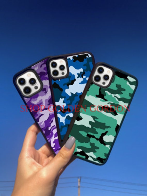 Camoflauge phone case amy camo phone case camo iphone case | Etsy