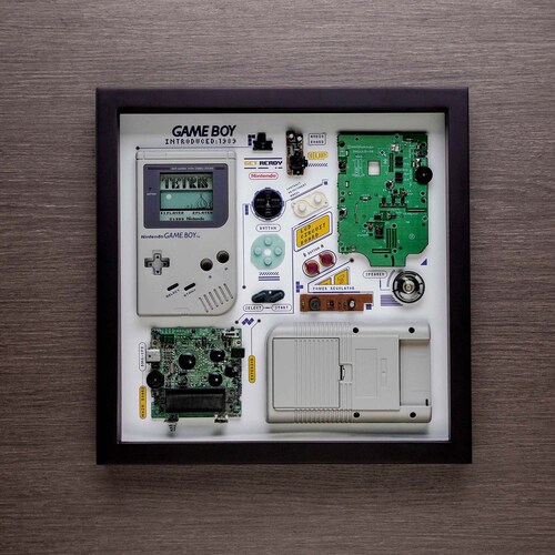 Framed Nintendo Game Boy Pocket Disassembled Game Console Wall - Etsy