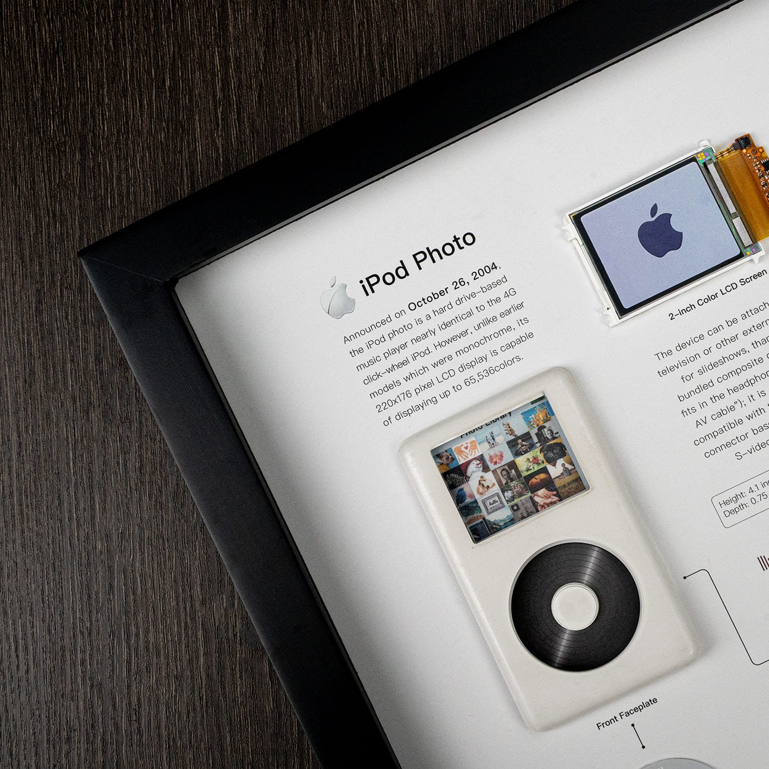Framed Ipod Photo Art: Retro Tech Wall Decor (11.7 X 16.5 In) - Etsy