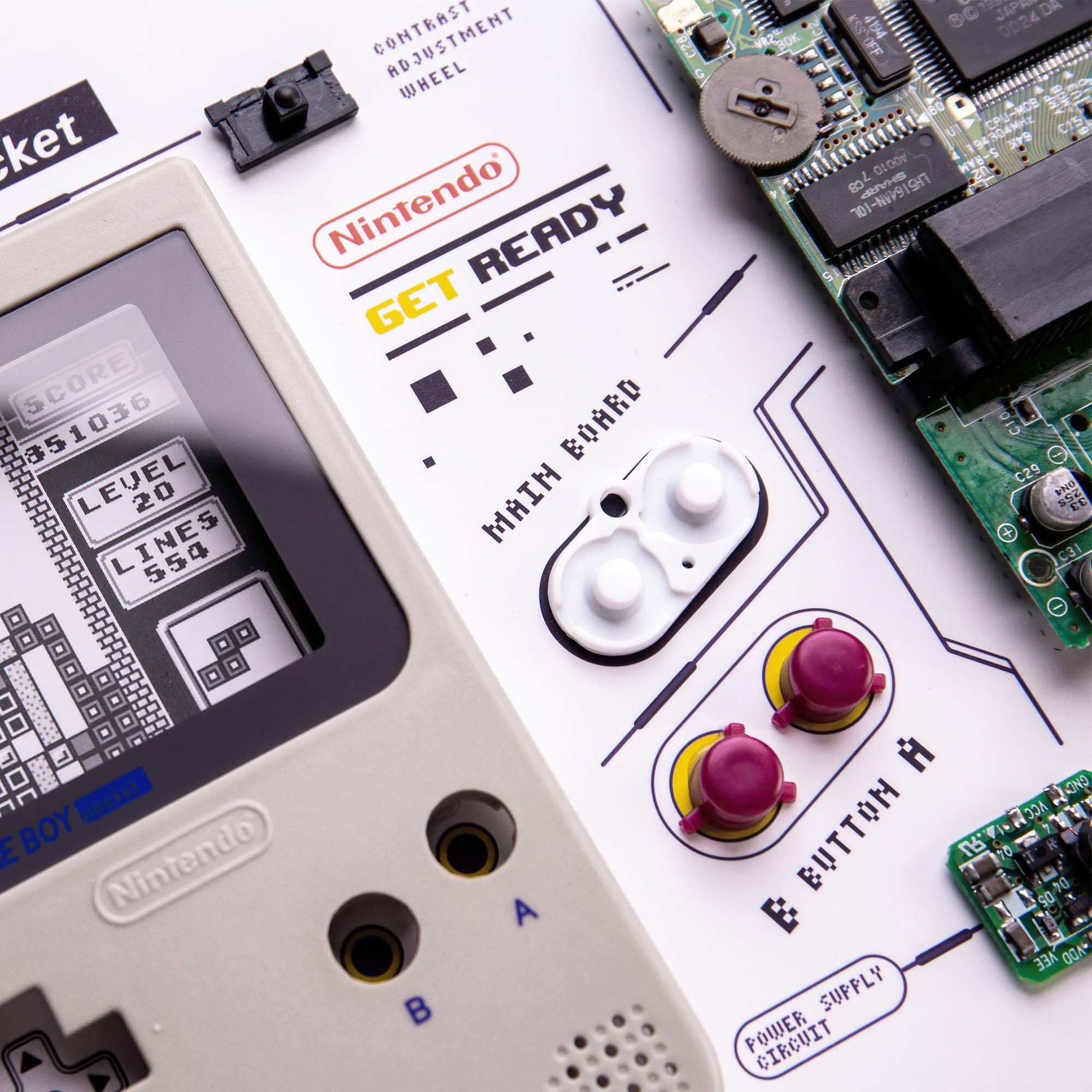 Framed Nintendo Game Boy Pocket Disassembled Game Console Wall - Etsy UK