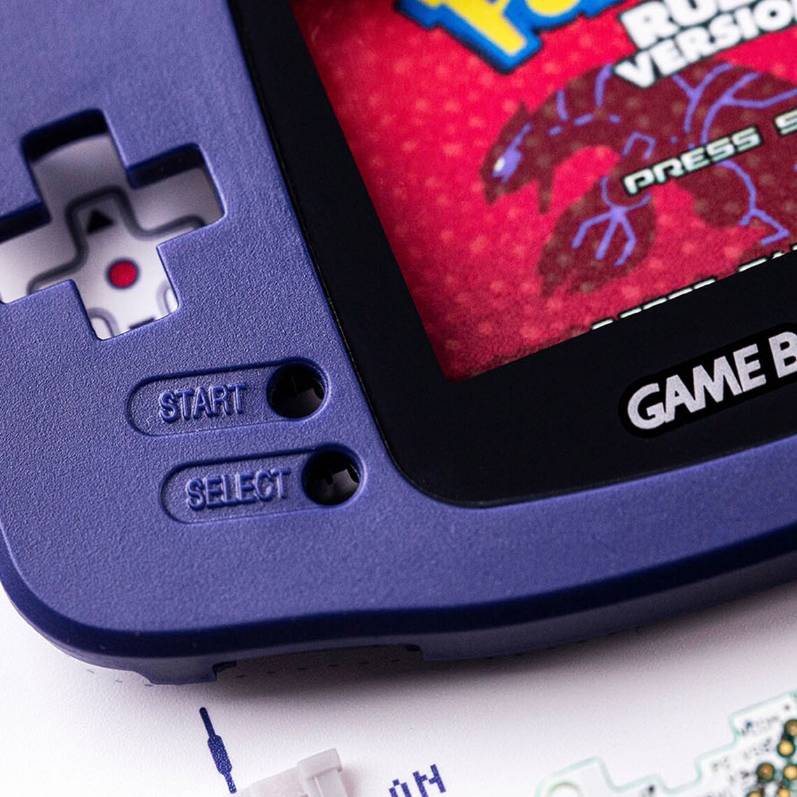 Framed Nintendo Game Boy Advance GBA Disassembled Game Console - Etsy UK