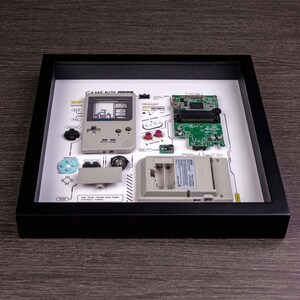Framed Nintendo Game Boy Pocket Deconstructed Wall Art - Etsy