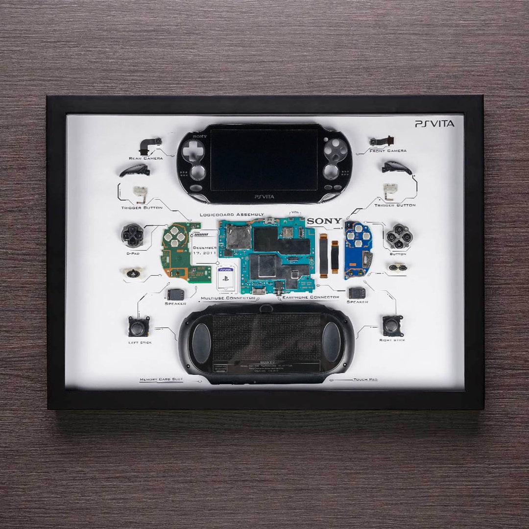 Framed Playstation Vita Disassembled Game Console Tear Down PS - Etsy UK