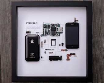 IPhone 3GS Framed Teardown Template - Etsy