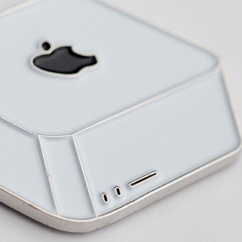 Apple Iconic Product Badge Enamel Pin for Tech / Apple Lovers - Etsy