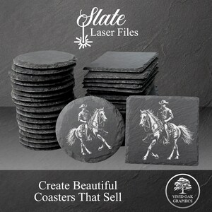 Cowboy 2 - SLATE Engrave File, SVG, Instant Digital Download Files for ...