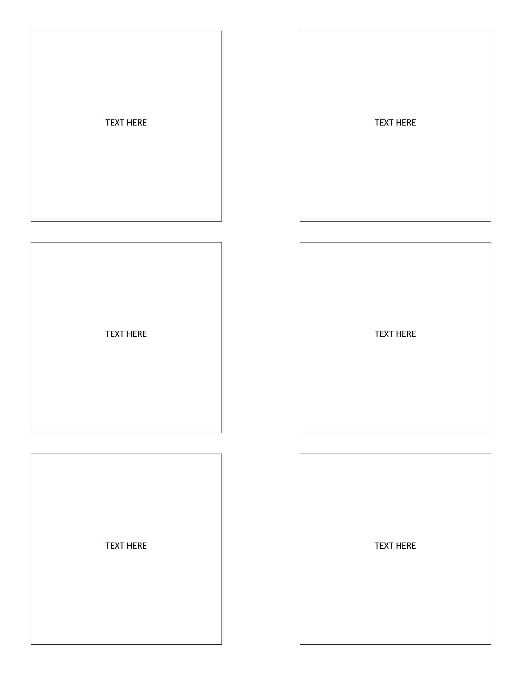Printable Sticky Note Template 3in by 3in - Etsy
