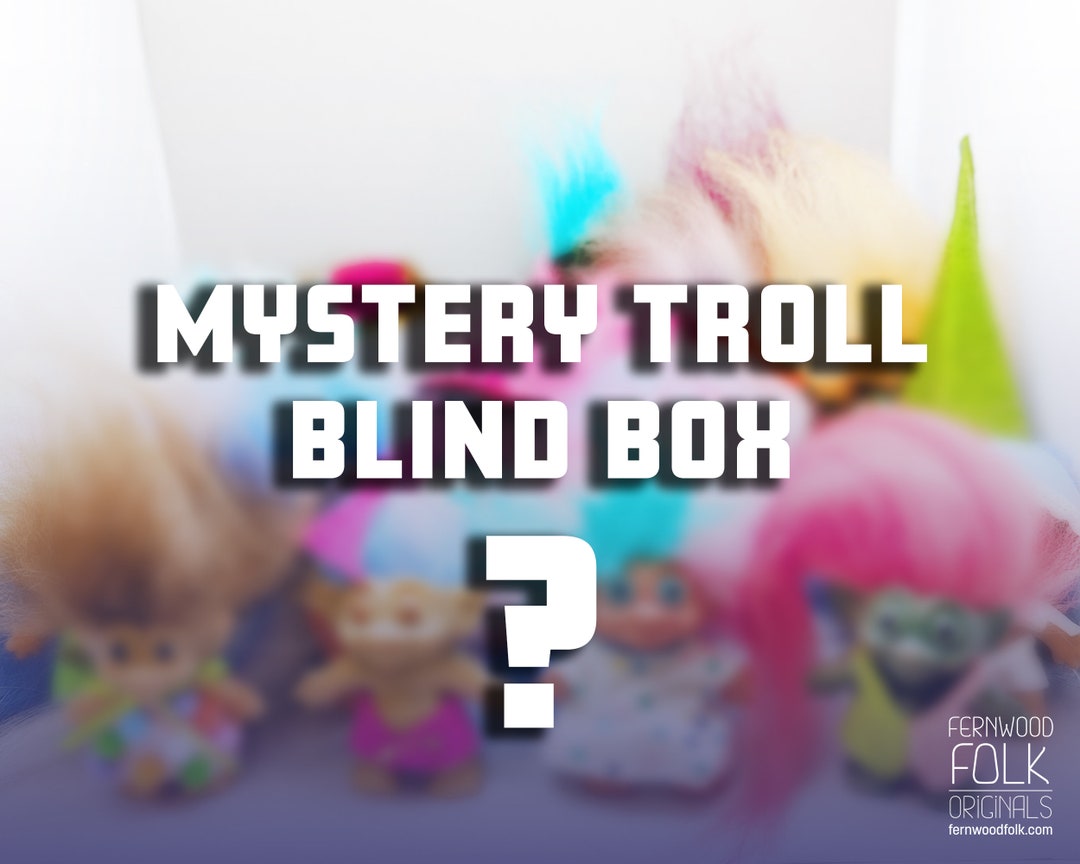Vintage MYSTERY TROLL Blind Box 3 OOAK Trolls Doll - Etsy