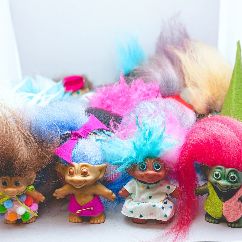 Vintage Troll Doll in Box - Etsy