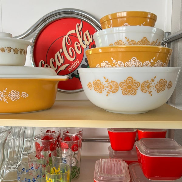 Pyrex Bowl Set - Etsy