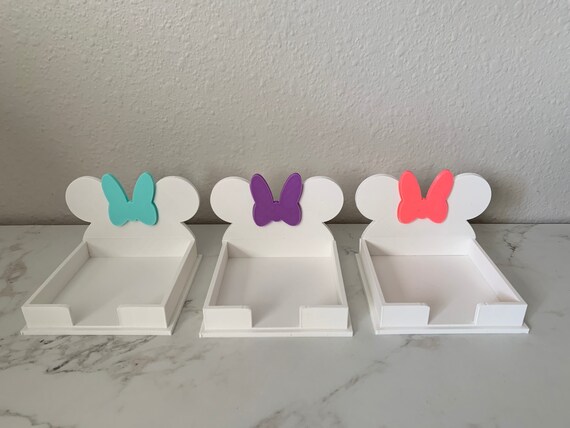 Minnie Mouse Post It Note Holder - Etsy