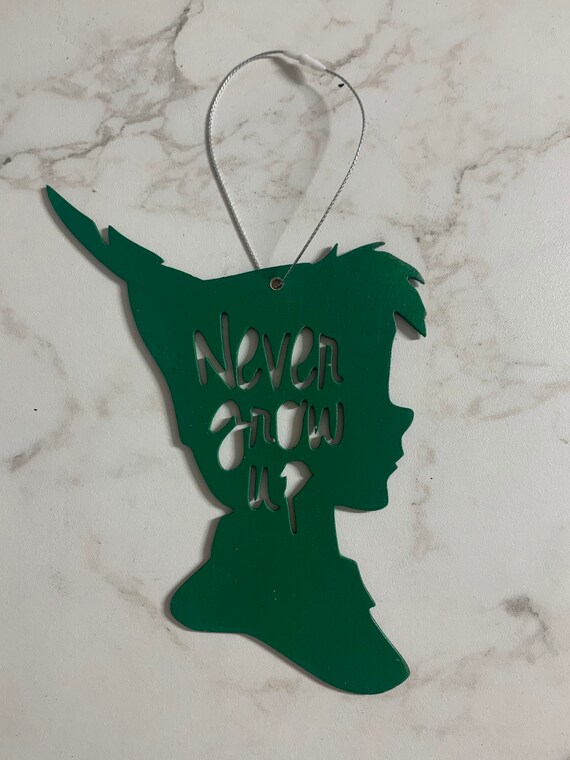 Disney Peter Pan Laser Cut Christmas Ornament | Etsy
