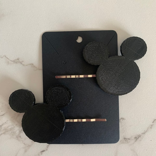 Mickey Hair Clip - Etsy