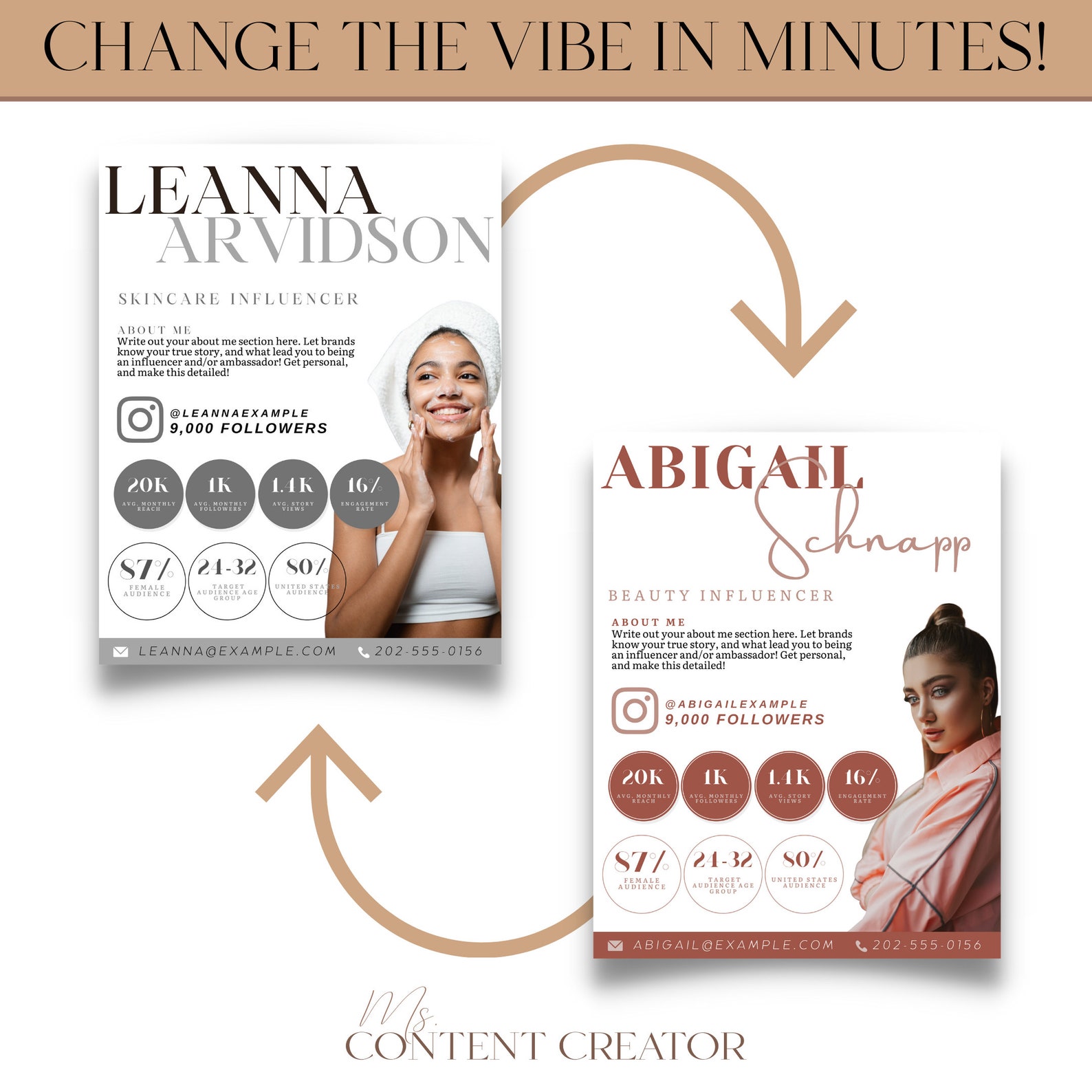 Instagram Influencer Media Kit Template And Rate Card Etsy instagram-influencer-media-kit-template-and-rate-card-etsy