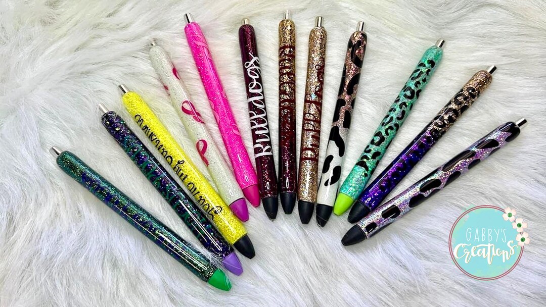 Custom Pens/glitter Pens/wood Grain Pens/camouflage Pens/personalized ...