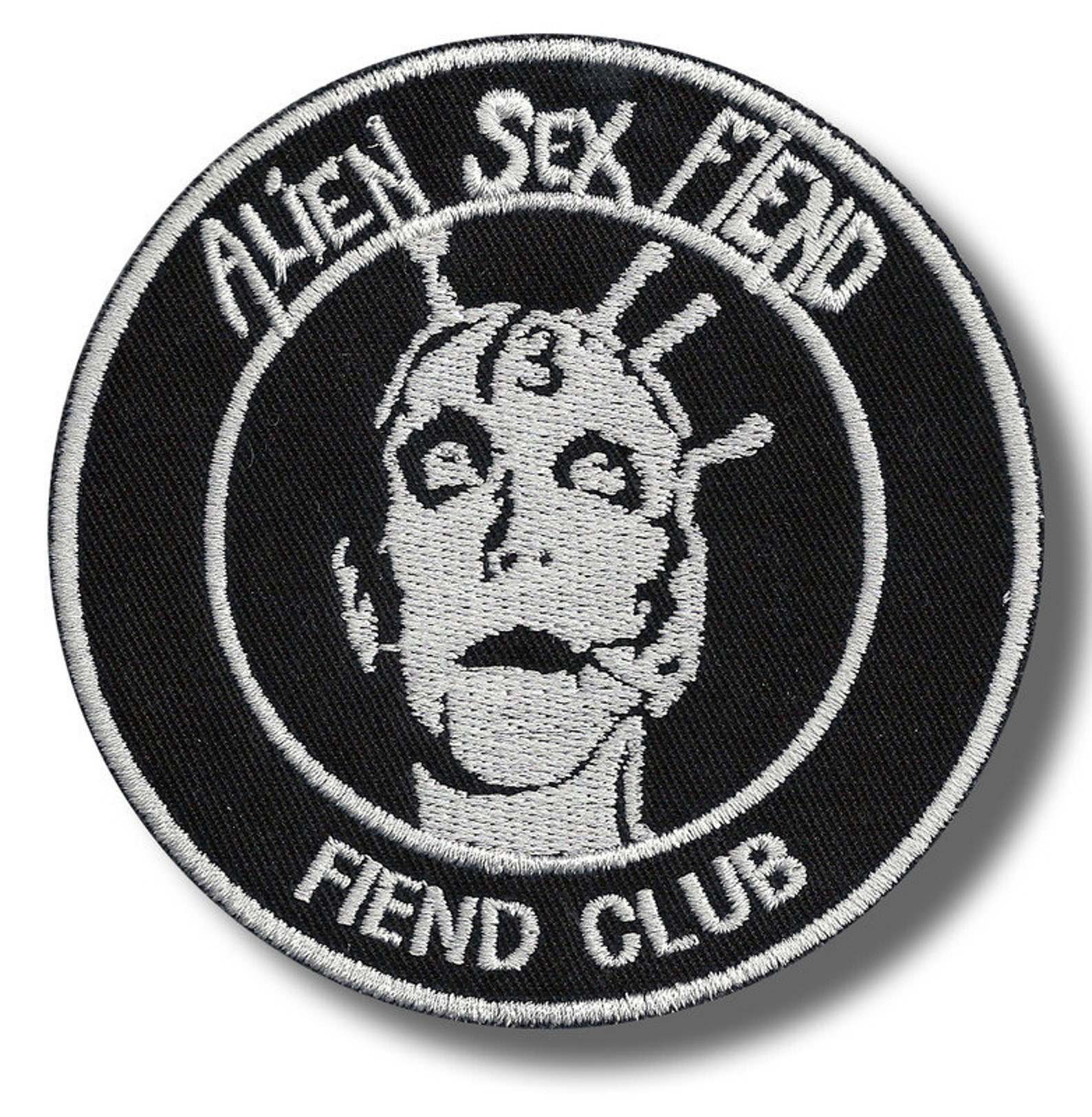 Alien Sex Fiend Patch Badge Embroidered Iron on Applique | Etsy Alien Sex Fiend Patch Badge Embroidered Iron on Applique | Etsy