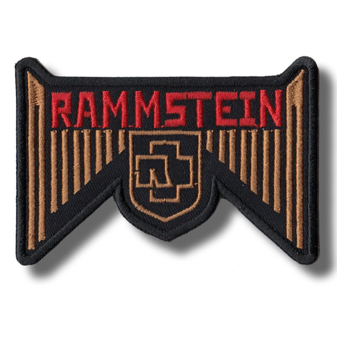 Rammstein Patch Badge Embroidered Iron on Applique - Etsy