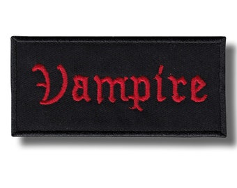 Vampire Patch | Etsy