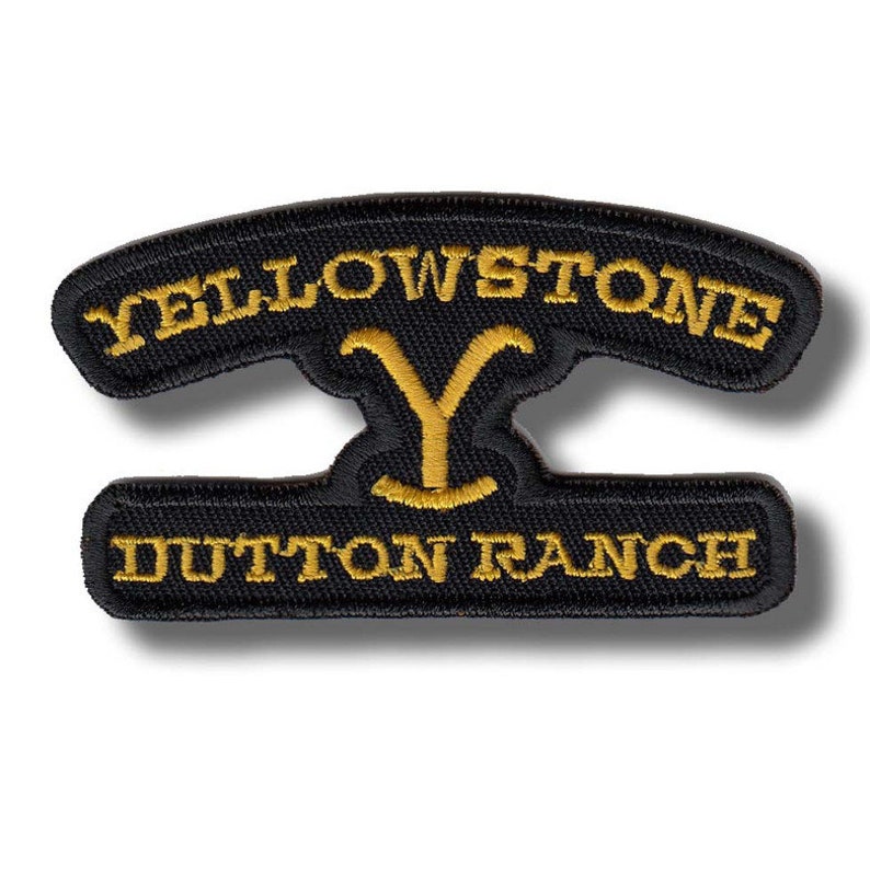 Yellowstone Dutton Ranch Patch Badge Embroidered Iron on - Etsy