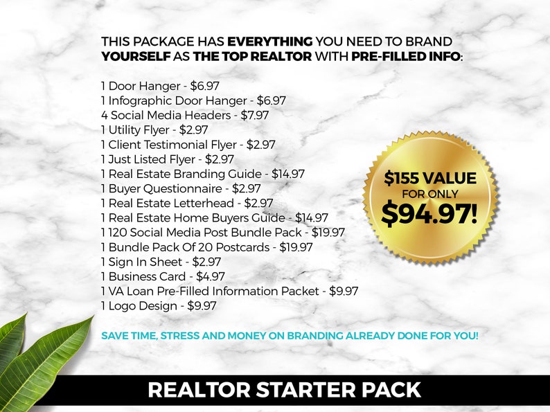 Ultimate Realtor Marketing, Starter Pack, Real Estate Agent Postcards ...