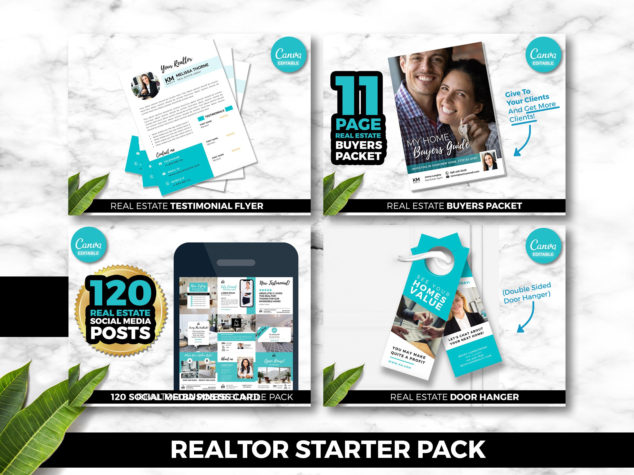 Ultimate Realtor Marketing Starter Pack Real Estate Agent | Etsy