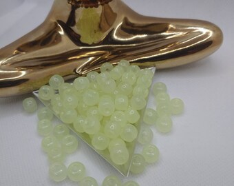 Glow-in-the Dark Wholesale Glow Beads Bulk Beads - Etsy