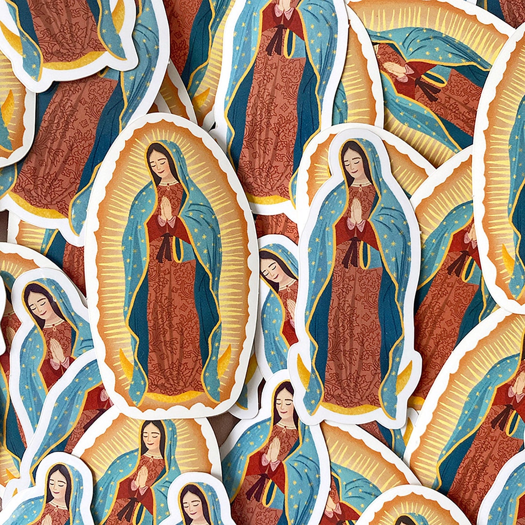 Our Lady of Guadalupe Sticker | Catholic Devotion Mary Waterproof Vinyl ...