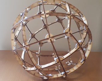 Geodesic Dome Model 2v Silo Tabletop Kit 11-1/4 - Etsy