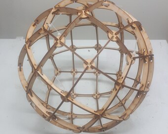 Geodesic Dome Model 2v Silo Tabletop Kit 11-1/4 - Etsy