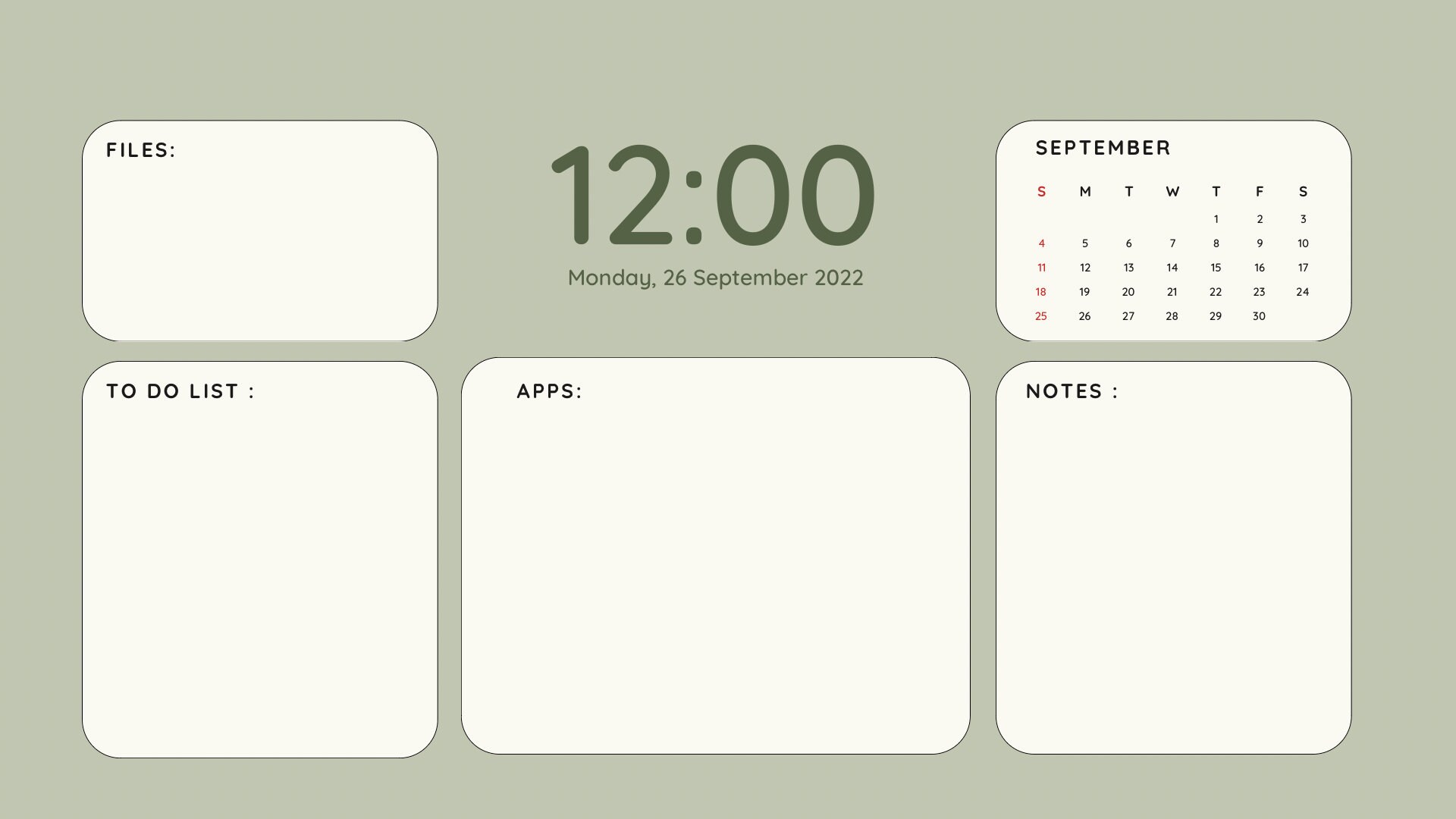 Editable Canva Desktop Wallpaper, Editable Digital Wallpaper, Desktop ...