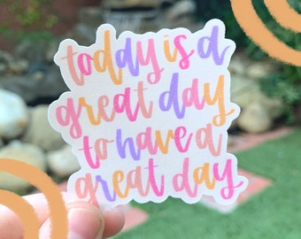 Have a Great Day Stickers - Etsy