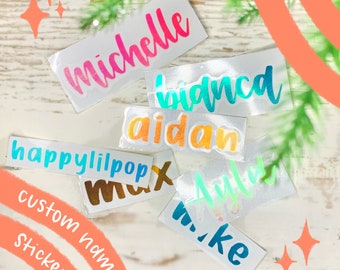 Maisie Name Stickers - Etsy