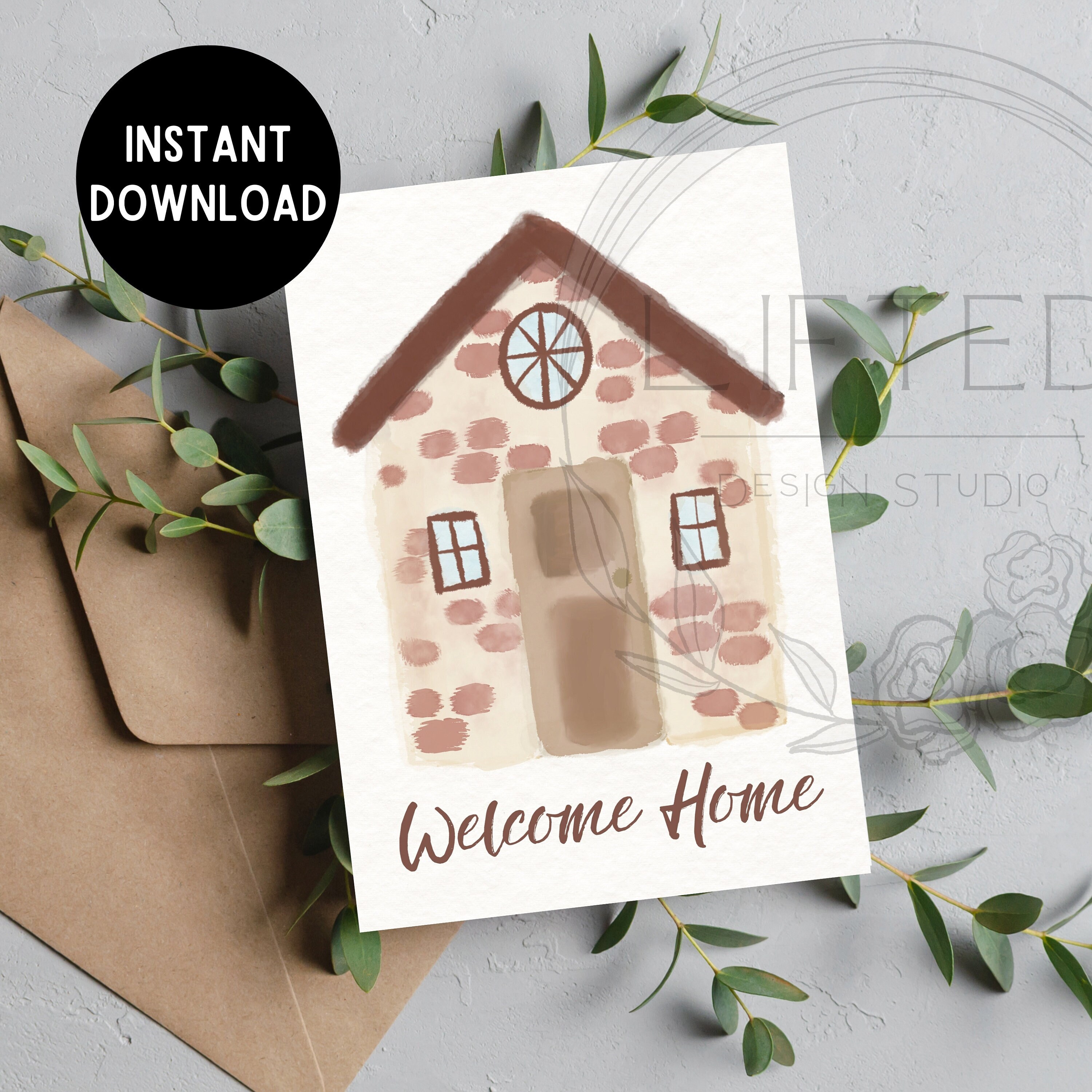 Printable Welcome Home Card - 5x7 - Etsy