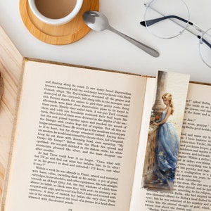 5 Printable Bookmarks | Cinderella Inspired Bookmark | Fairy Tales #1 ...