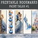 5 Printable Bookmarks | Cinderella Inspired Bookmark | Fairy Tales #1 ...
