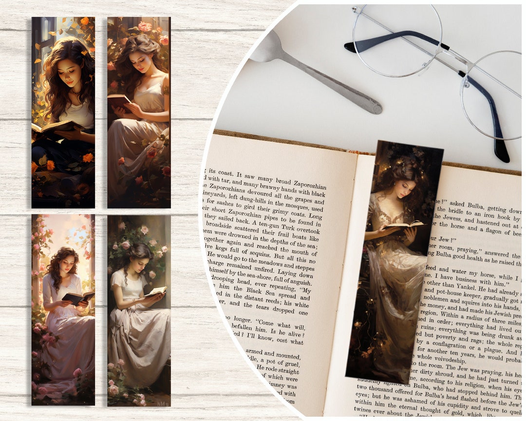 10 Printable Bookmarks | Library Collection #4 | Print and Cut ...