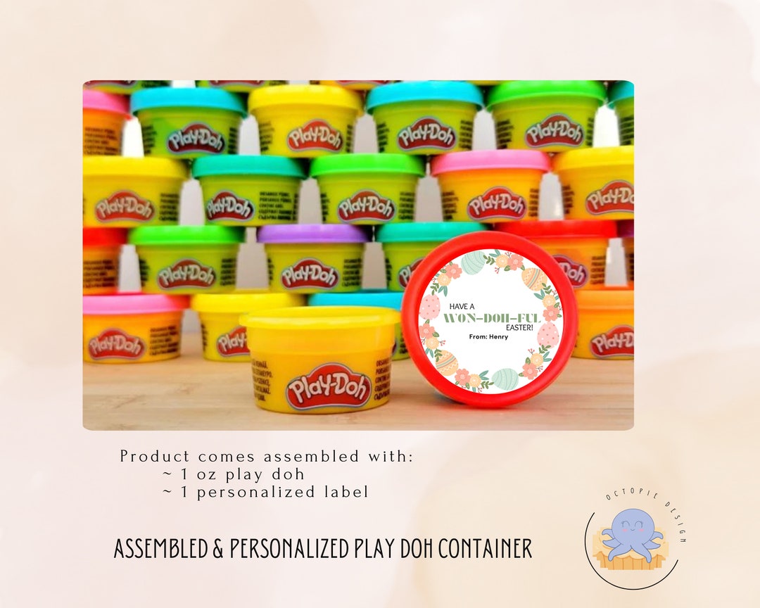 Have A Won-doh-ful Easter Play Doh Party Favors, Classroom Gifts ...