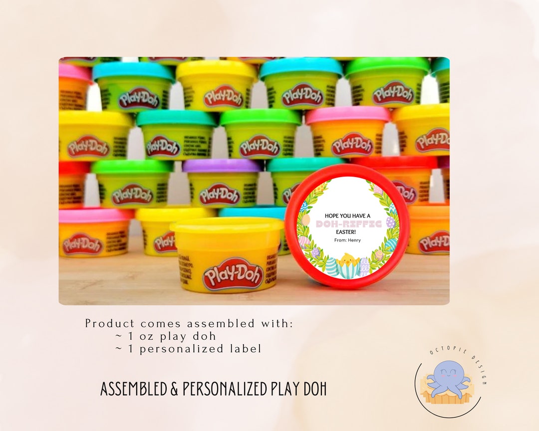 Easter Bunny Play Doh, Hope You Have A Doh-riffic Easter, Classroom ...