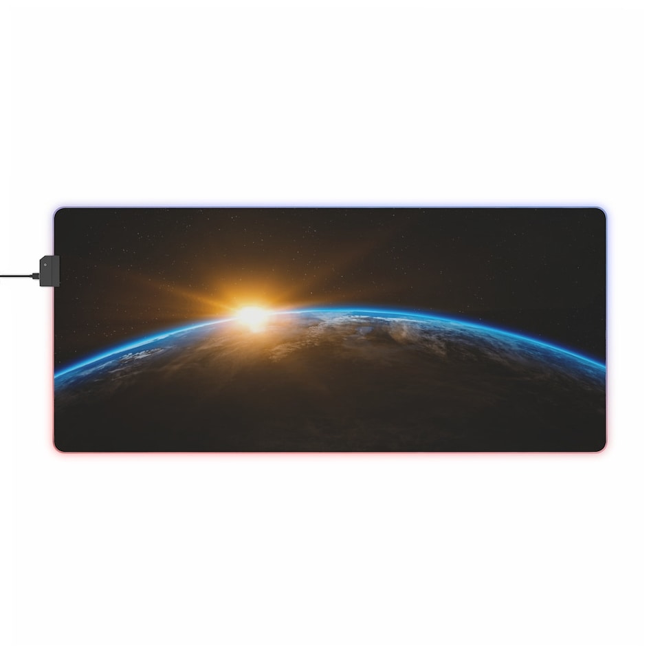 Space Desk Mat, Space Desk Pad, Space Mouse Pad, Abstract Desk Mat ...