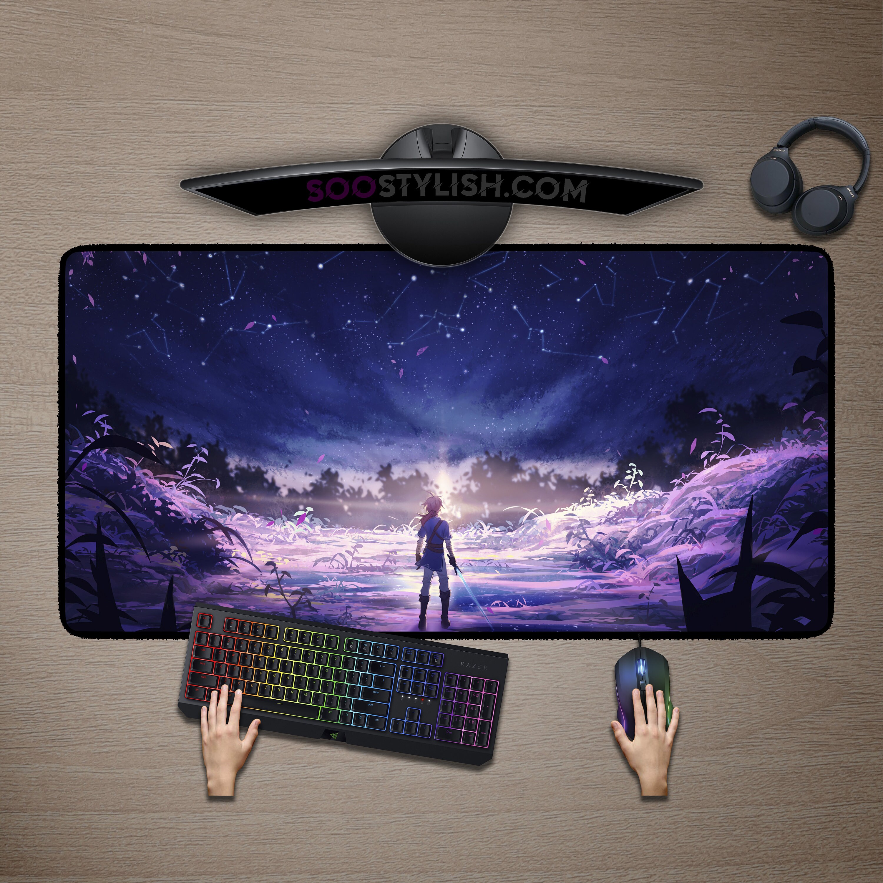 Electronics & Accessories Desk Mat Zelda Desk Mat Zelda Mouse Mat Zelda ...
