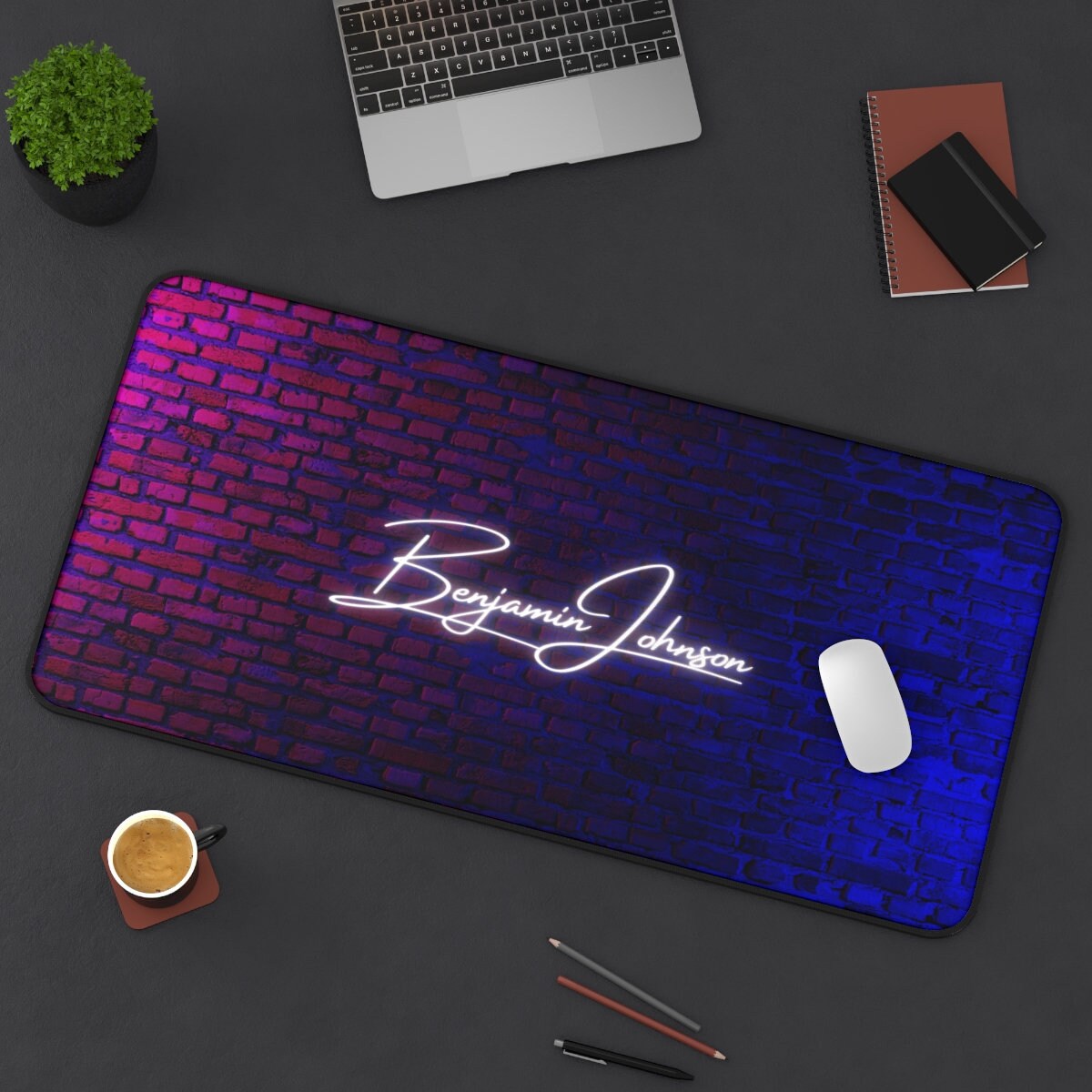 Custom Desk Mat Your Signature Desk Pad Personalized Desk - Etsy