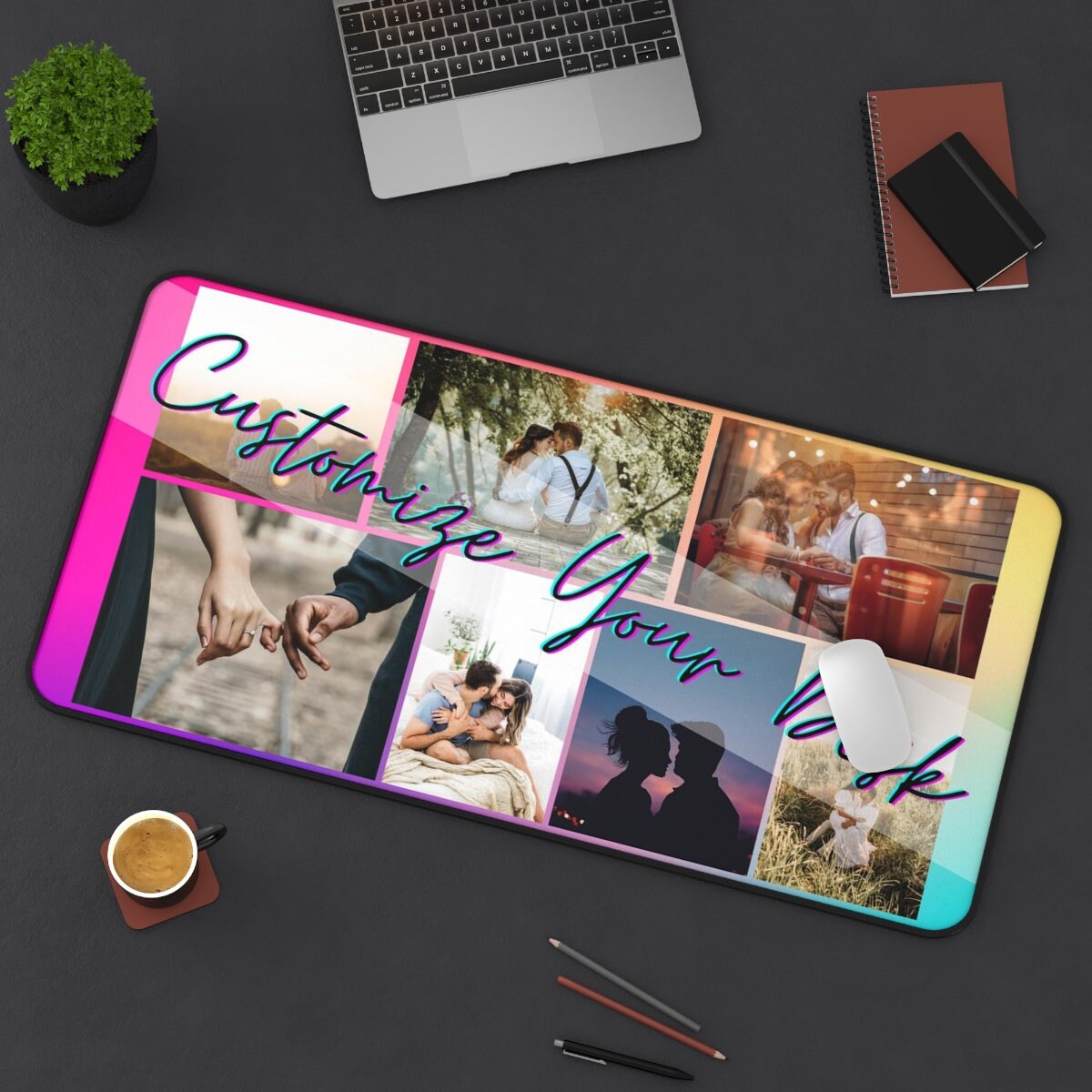 Custom Desk Mat Customize Your Desk Mat Personalized Desk - Etsy