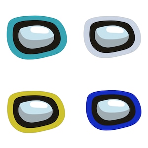 Among us eye svg - viklim